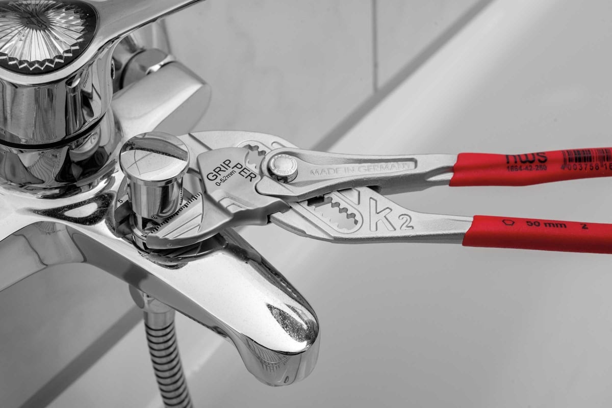 Переставные клещи-гаечный ключ NWS gripper k2, 250 мм, покрытие crom ...