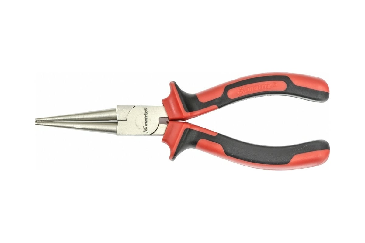 Круглогубцы NICKEL MATRIX 160 мм, никелированные, двухкомпонентные ...