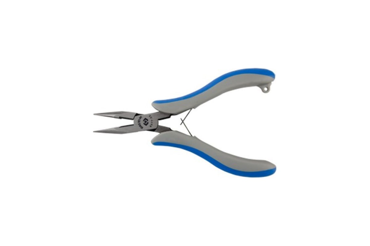 Круглогубцы с полукруглым сечением губок и режущей кромкой, длина 138 ...