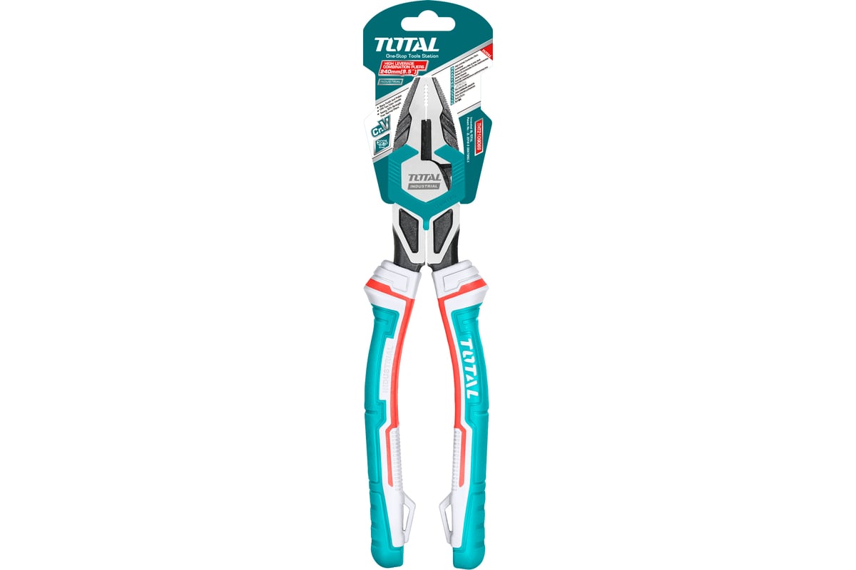 Комбинированные усиленные плоскогубцы TOTAL 240 мм THT210906S ...