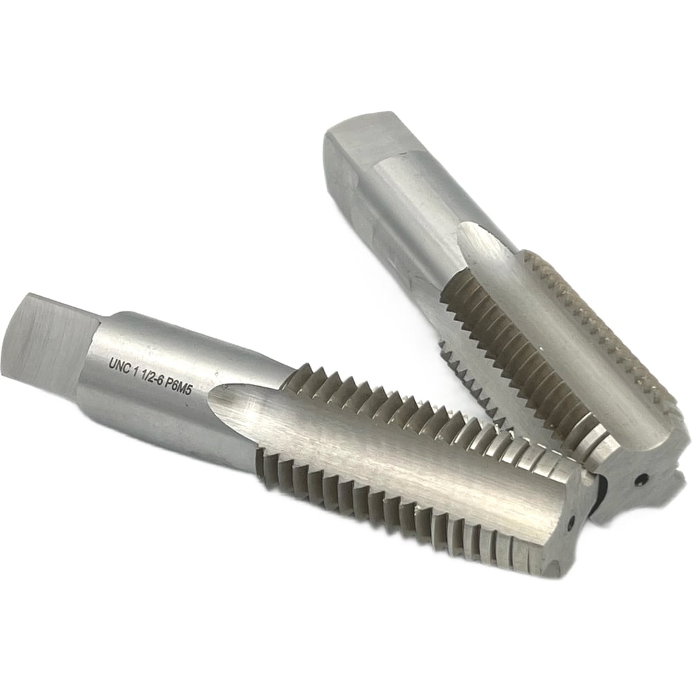 Метчик TORNERI UNC 1 1/2" 6 нитей Р6М5 комплект из 2-х штук 035380 ...