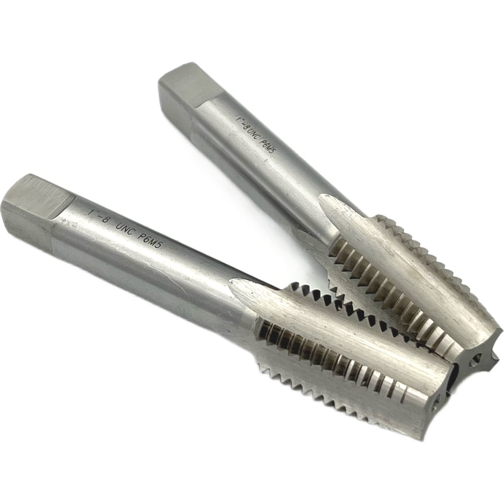 Метчик TORNERI UNC 1" 8 нитей Р6М5 комплект из 2-х штук 035377 ...