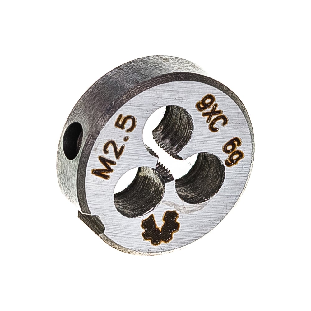 Метрическая плашка WOLFSTAR М2,5х0,45 9ХС Гост 9740 dr02545 - выгодная ...