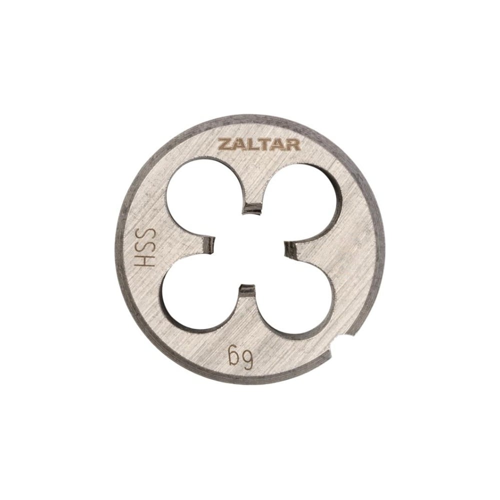 Плашка круглая резьбонарезная ZALTAR HSS, DIN 223, M8x1.25 ZA-10405 ...