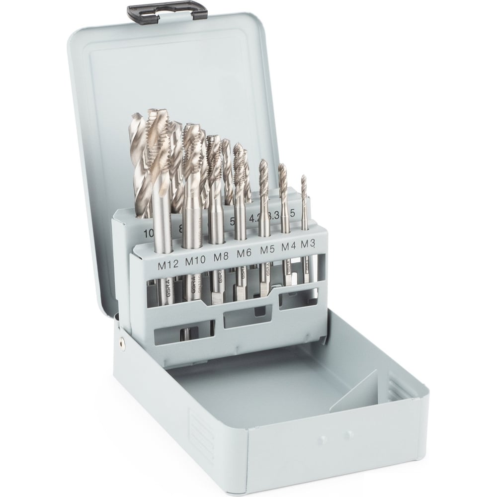 Набор машинных метчиков GSR From RSP35 HSSG DIN371/376 M3-M10/M12 14 ...