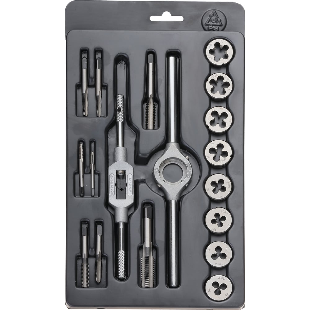 Набор метчиков и плашек Bucovice Tools M4 M3-M12 115CrV3, 18 предметов 310125 - выгодная цена ...