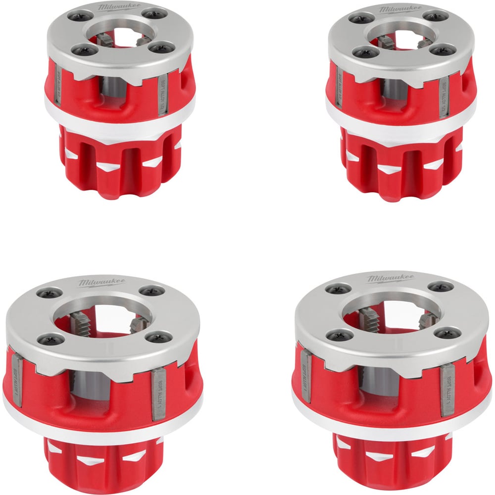 Комплект плашек для резьбонарезного инструмента Milwaukee FPT114HK BSPT ...