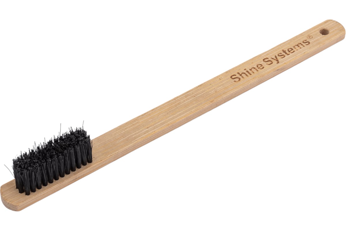 Щетка для труднодоступных мест Shine systems Bamboo Brush 20 см SS571 ...