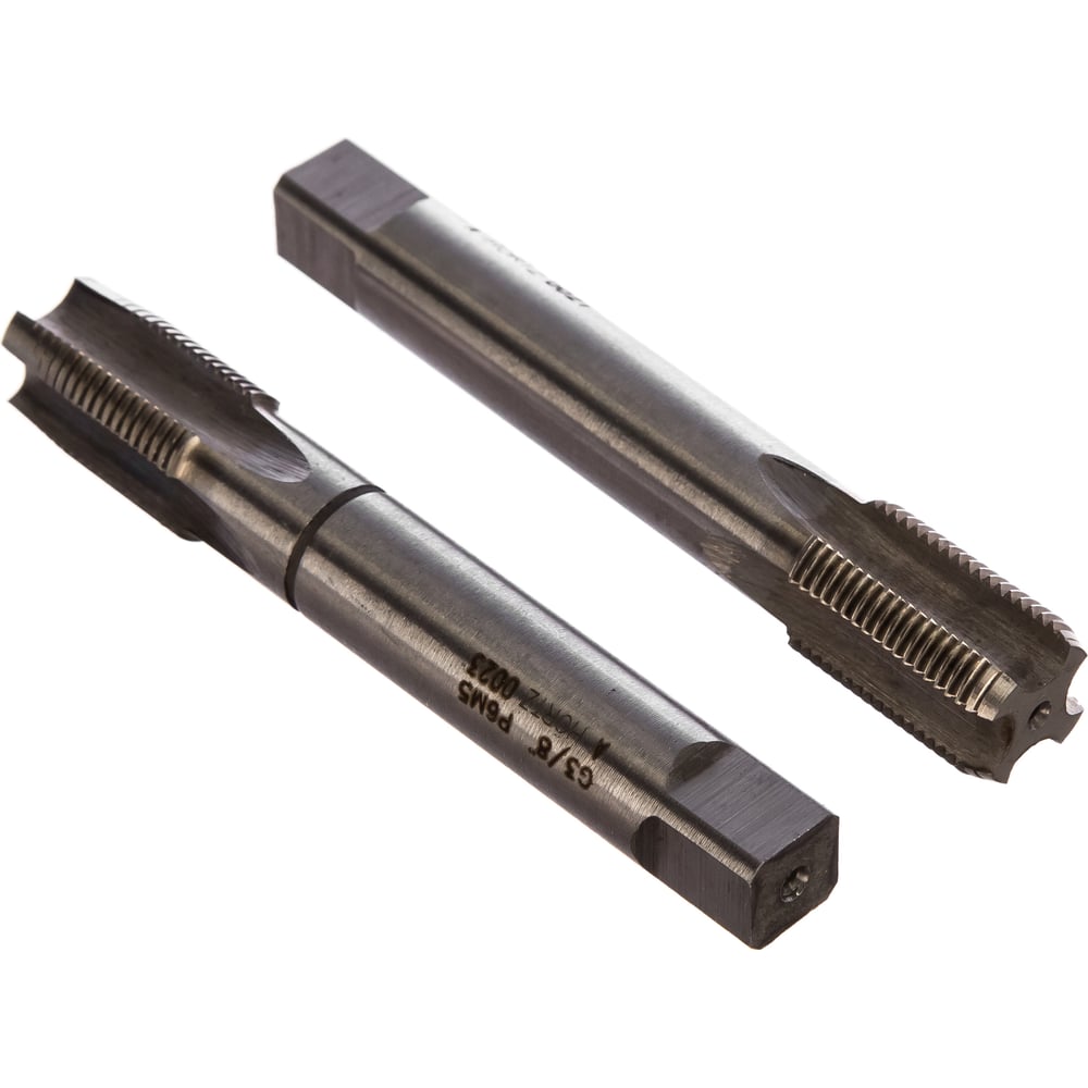 Метчик G 3/8 дюйма м/р комплект 2 шт. Р6М5 HORTZ 203809 - выгодная цена ...