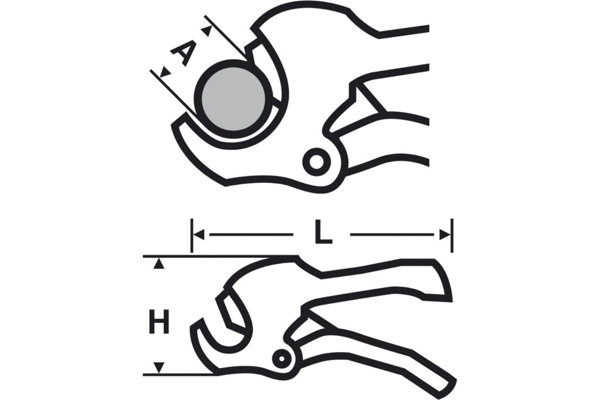 Ножницы для труб ПЭ до 42мм VIRAX 211440 - выгодная цена, отзывы ...