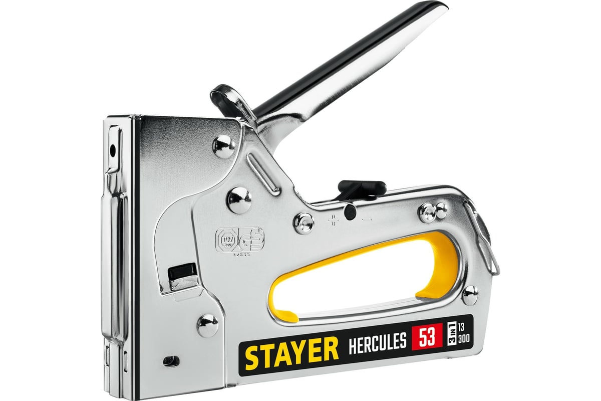 Степлер STAYER Hercules-53 стальной корпус, тип 53, 13, 300 31519 ...