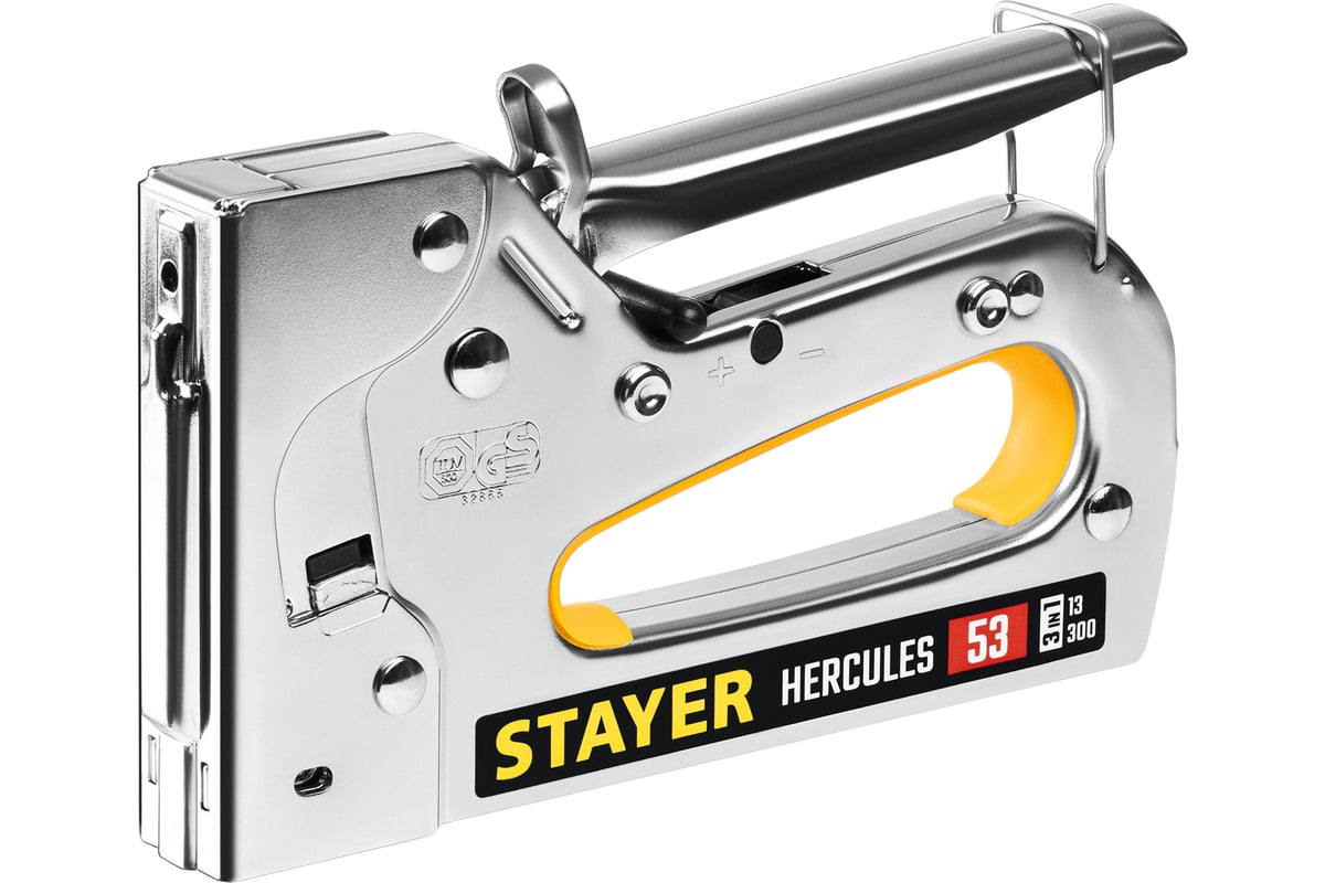 Степлер STAYER Hercules-53 стальной корпус, тип 53, 13, 300 31519 ...