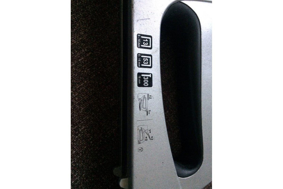 Мебельный степлер GROSS Aluminium 140 алюм. корпус, рег. удара, тип ...