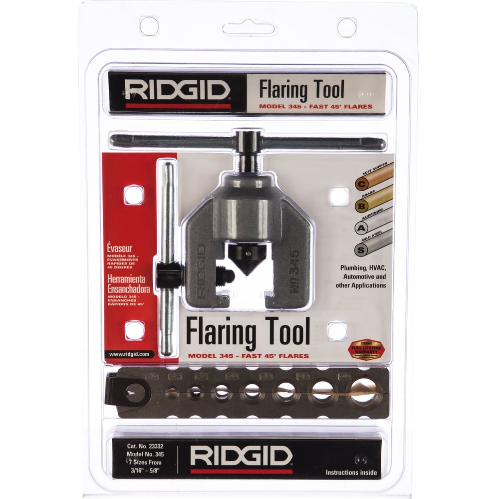 Развальцовка 345 дюймовая RIDGID 23332 - выгодная цена, отзывы ...