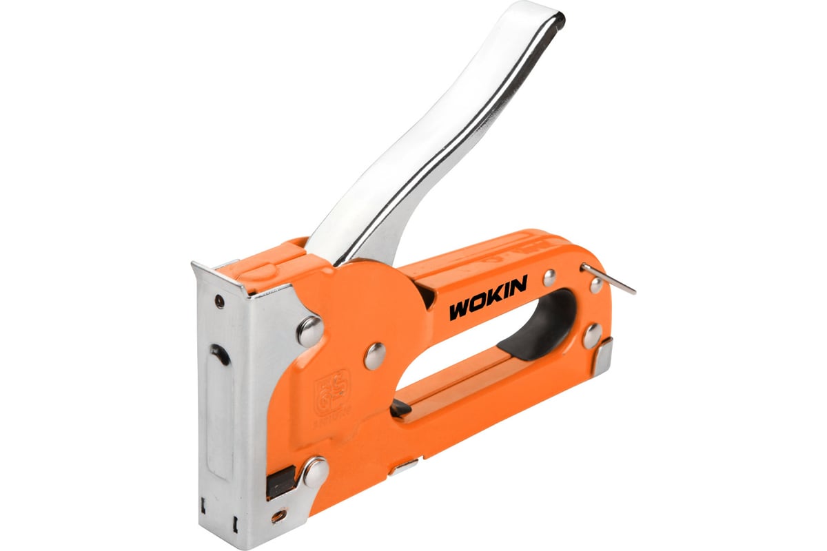 Строительный степлер Wokin для работы средней мощности, 4-8 мм (5/32"-5 ...