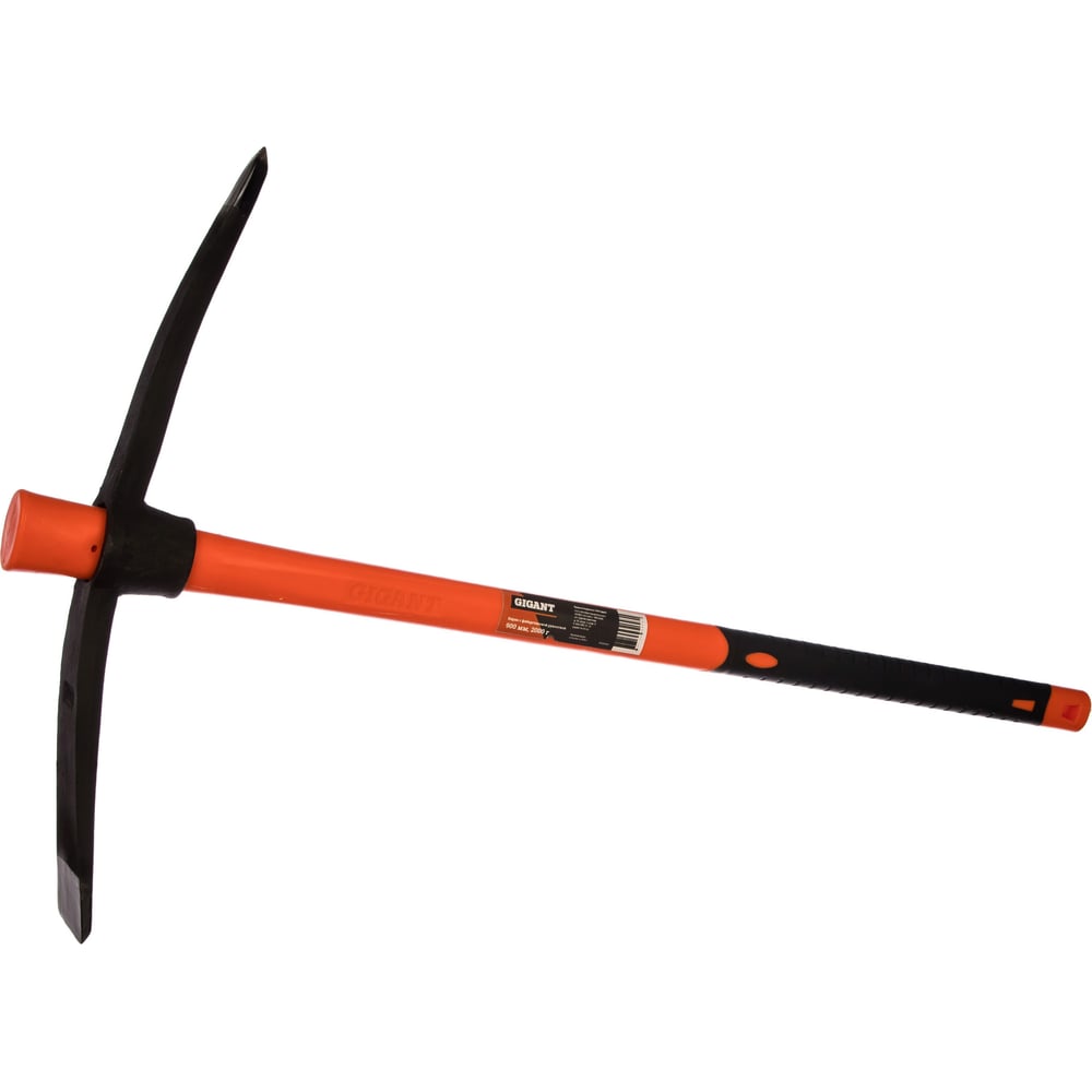 Кирка 2000 грамм с фибергласовой рукояткой 900 мм Gigant PFH2000 ...