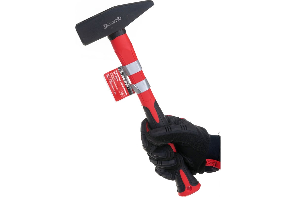 Слесарный молоток ''optimal'',1000 г,фибергласовая обрезиненная ...