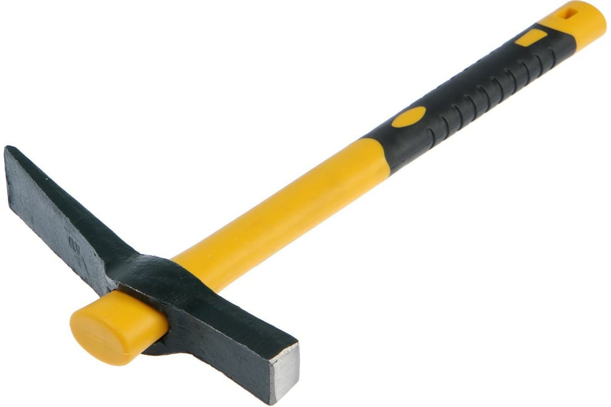 Кирка-молоток ТУНДРА кованая, фибергласовая рукоятка 380 мм, 500 г ...