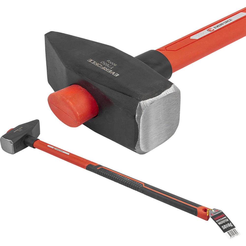 Молоток EVERFORCE 5000гр EF-T7650(65275) - выгодная цена, отзывы, характеристики, фото - купить ...