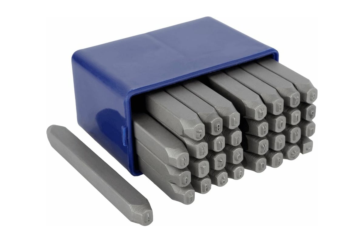 Набор стальных буквенных клейм ООО Производственная компания ТЕХМАШ ...