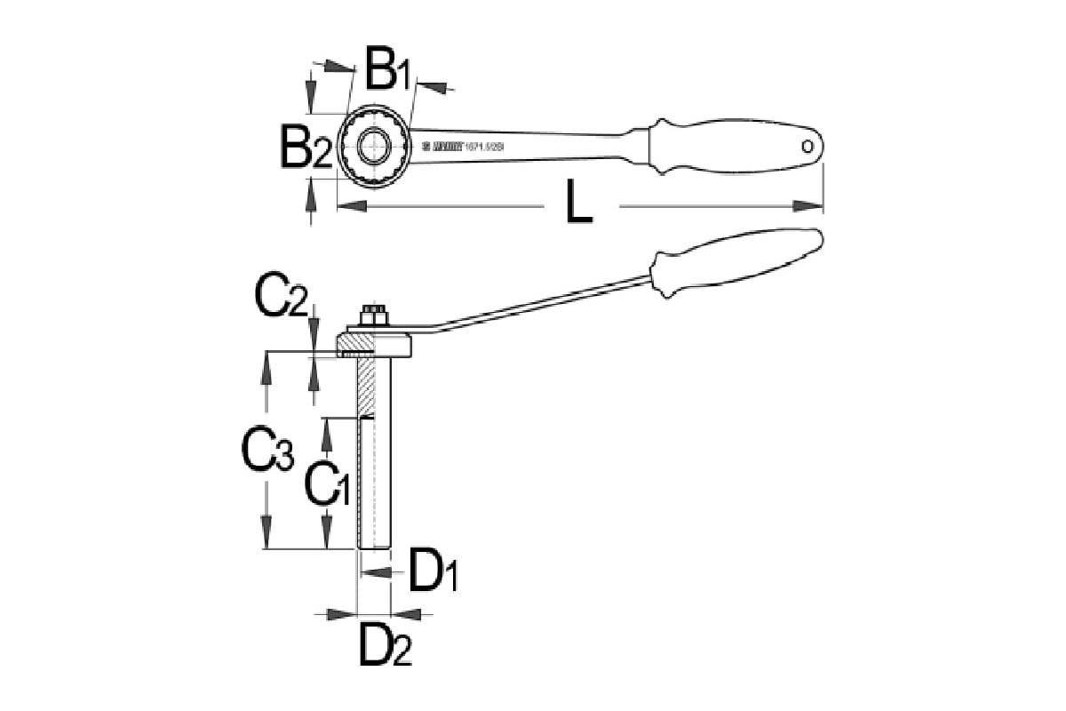Съемник кареток Unior Shimano Hollowtech, с рукояткой 619713 - выгодная ...