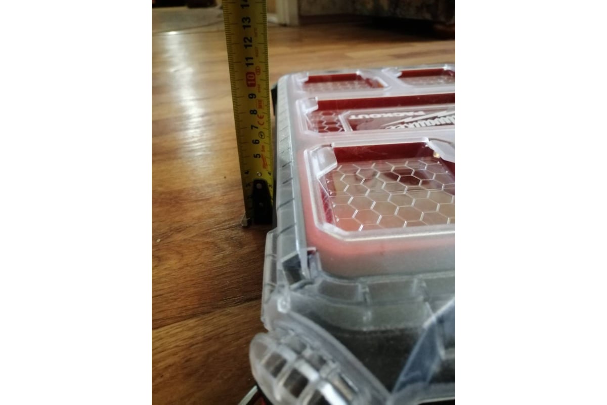 Тонкий компактный органайзер Milwaukee PACKOUT 4932471065 - выгодная ...