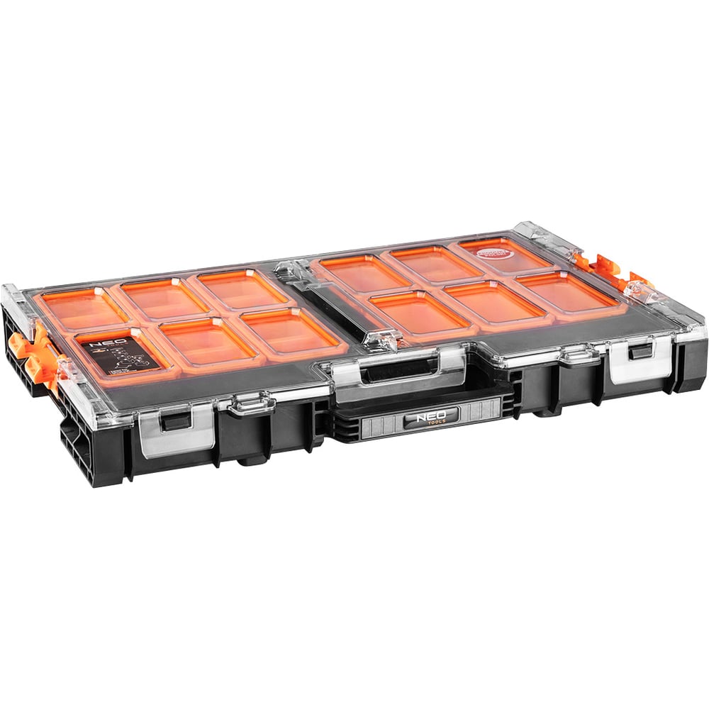 Модульный органайзер NEO Tools 6 лотков, 53х36х7 см, modular system I ...
