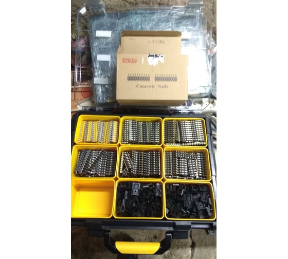 Профессиональный органайзер с металлическими замками 9 отделений ...