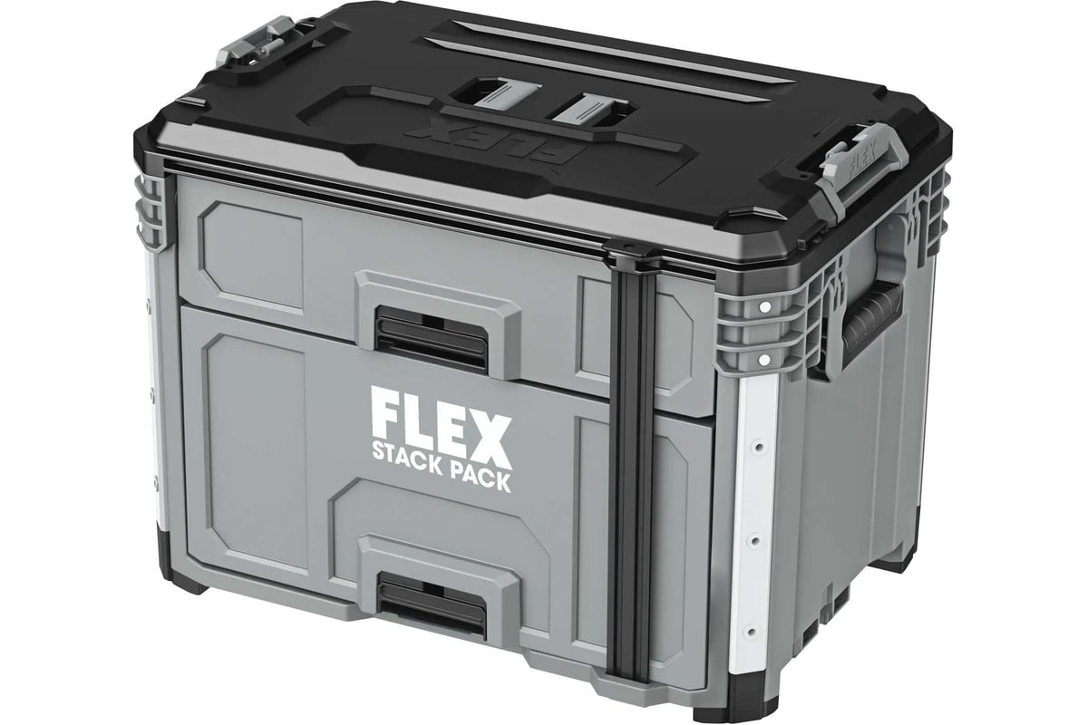 Кейс с двумя выдвижными ящиками FLEX STACK PACK TKL SP 2DB 533240 - выгодная цена, отзывы ...