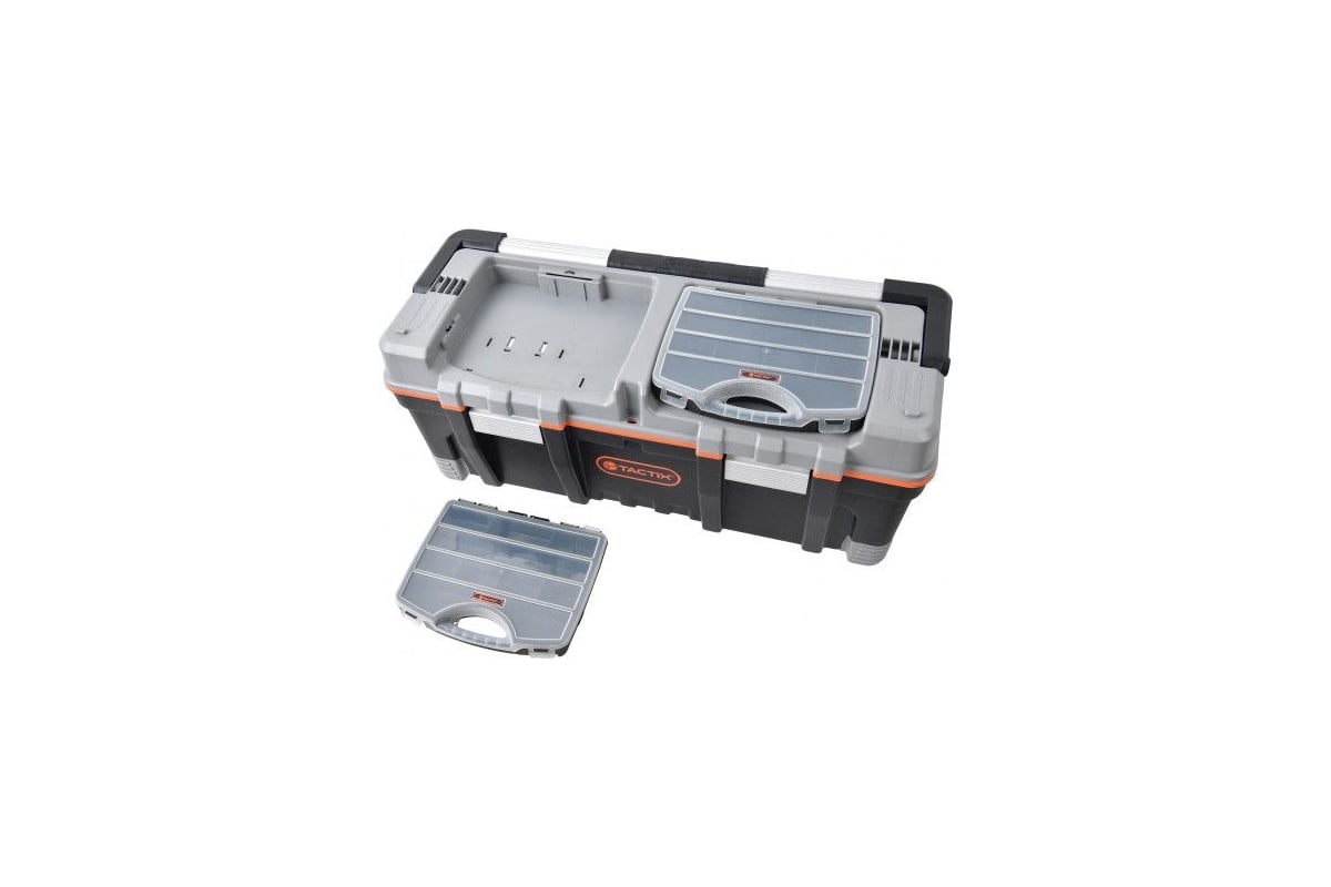 Ящик для инструмента TACTIX 26 с органайзерами и металлической ...