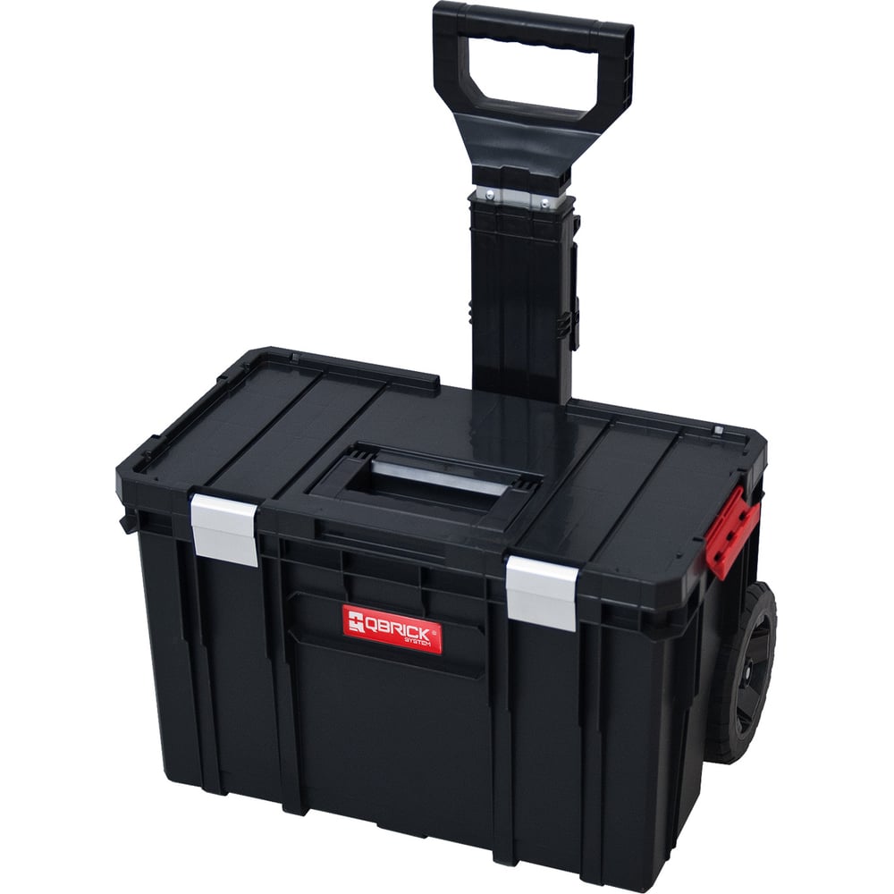 Ящик для инструментов на колесах с телескопической ручкой QBRICK SYSTEM ...