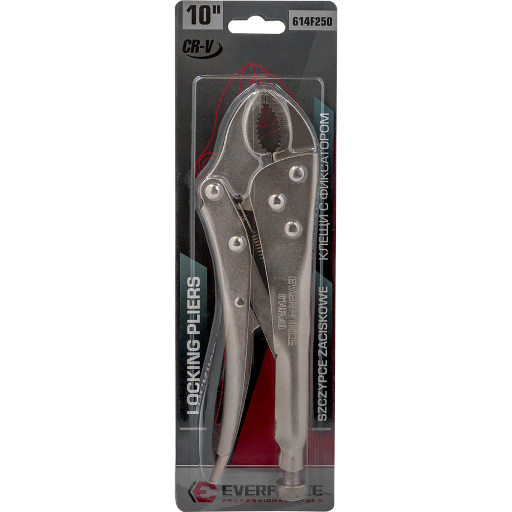 Зажим гейферный EVERFORCE 10 (250мм) EF-614F250(65034) - выгодная цена, отзывы, характеристики ...