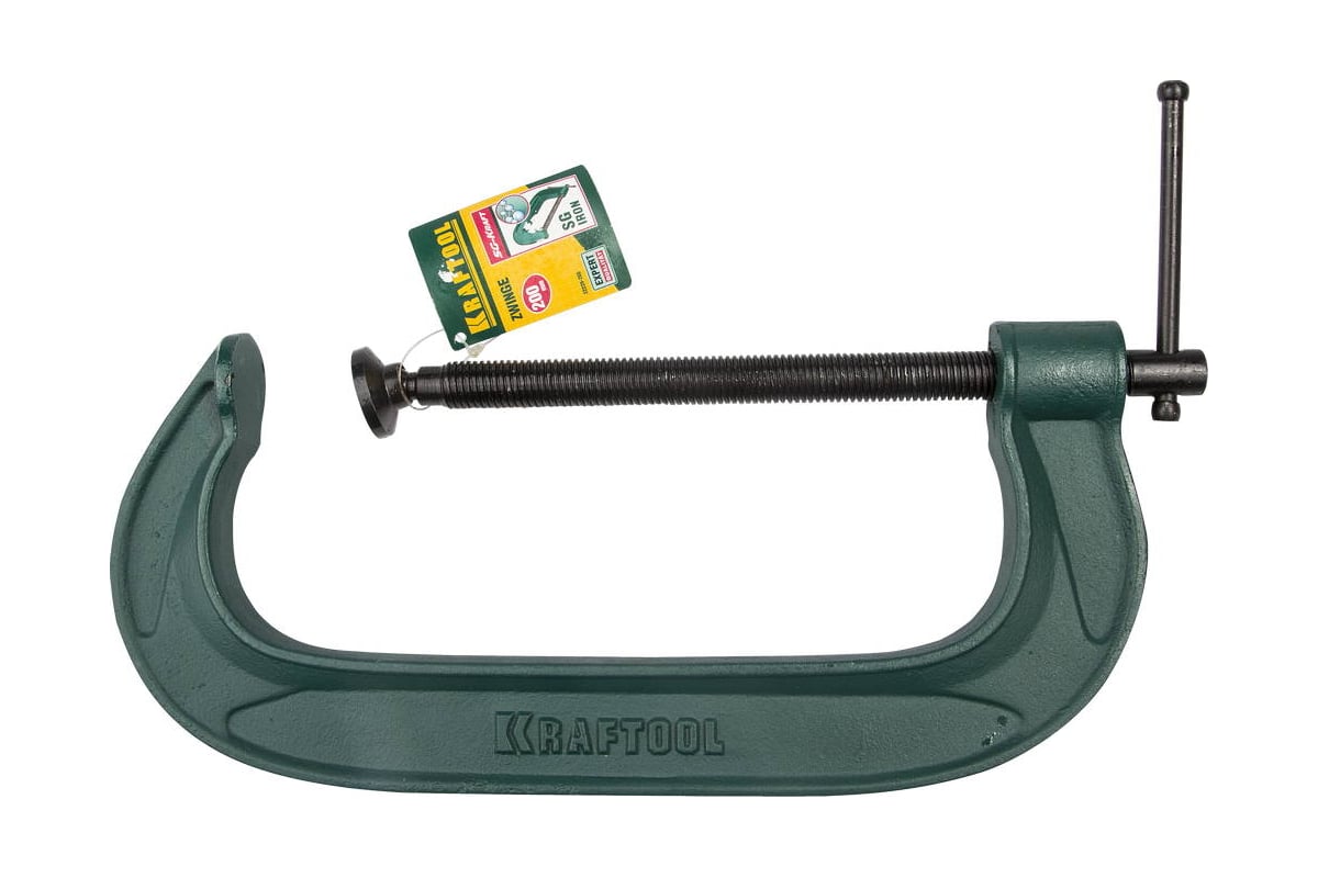 Струбцина KRAFTOOL Extrem G-200 G-образная, 8"/200 мм 32229-200 ...