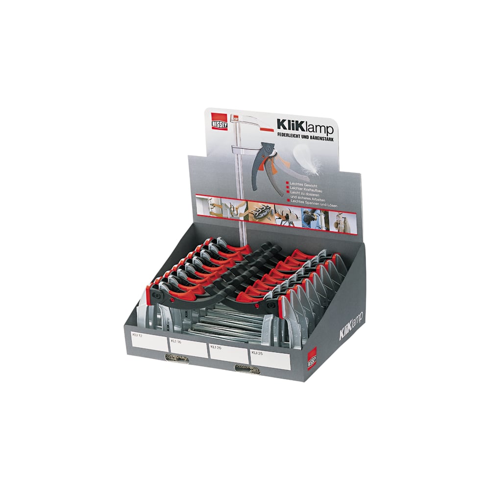 Набор рычажных струбцин BESSEY KliKlamp 16 предметов BE-KLI-D ...