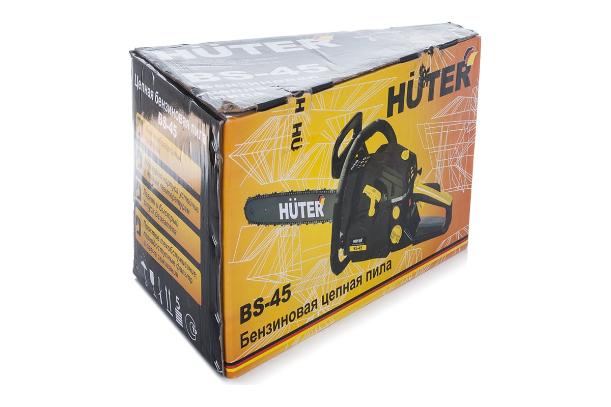 Бензопила Huter BS-45 70/6/2 - выгодная цена, отзывы, характеристики, 8 видео, фото - купить в ...