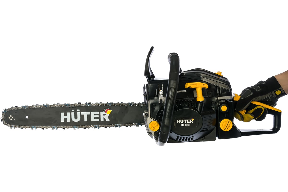 Бензопила Huter BS-52M 70/6/9 - выгодная цена, отзывы, характеристики, 7 видео, фото - купить в ...