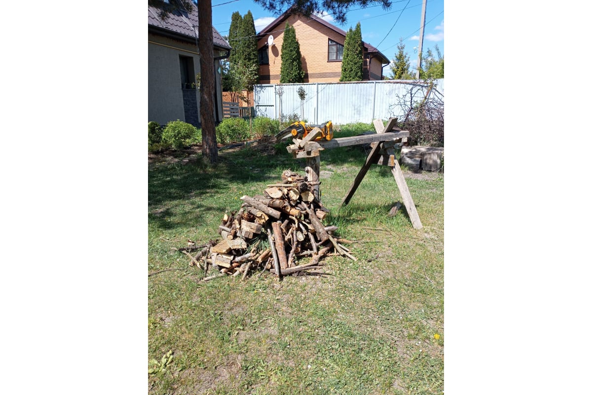Пила цепная аккумуляторная DEKO DKCHS 20-6, 20В, 2x2.0Ач в кейсе 063 ...