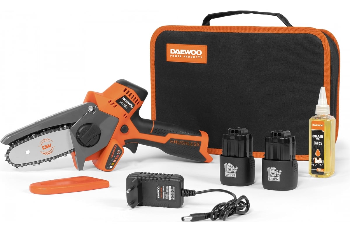 Аккумуляторная пила DAEWOO DACS 416Li SET - выгодная цена, отзывы ...