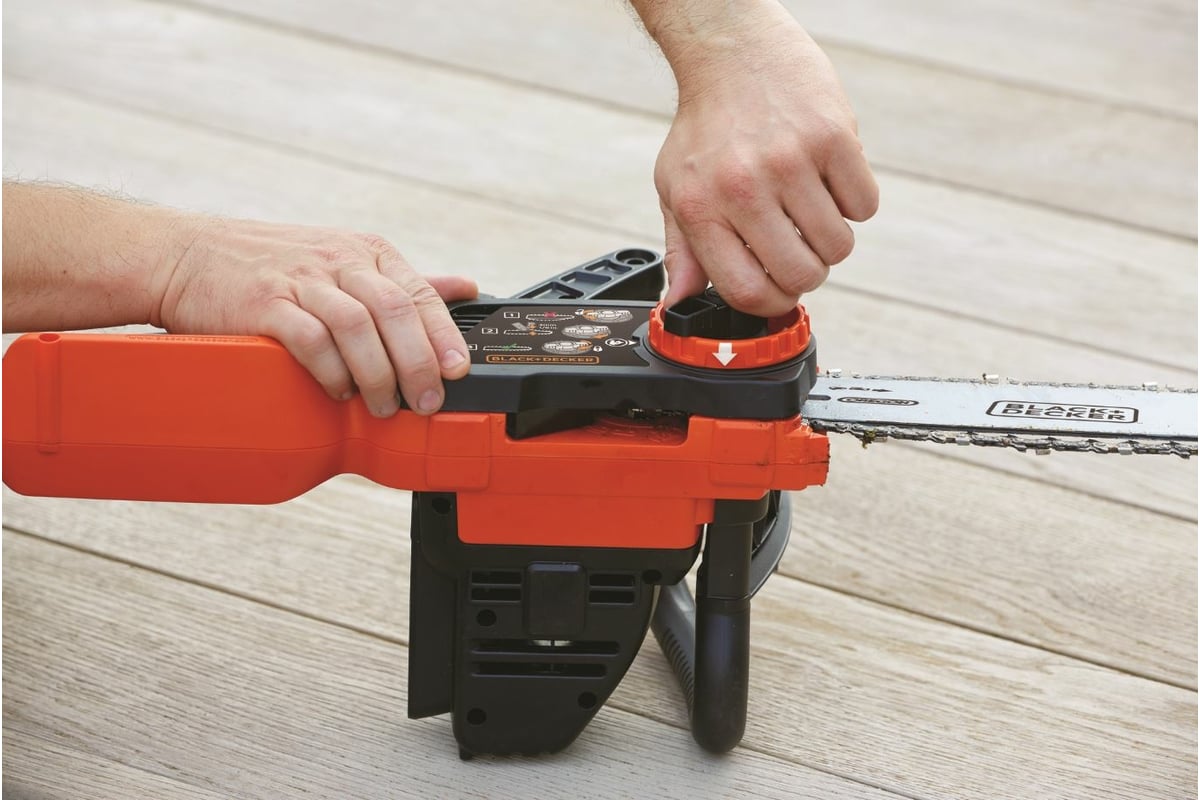Аккумуляторная цепная пила Black+Decker GKC1825L20 - выгодная цена ...
