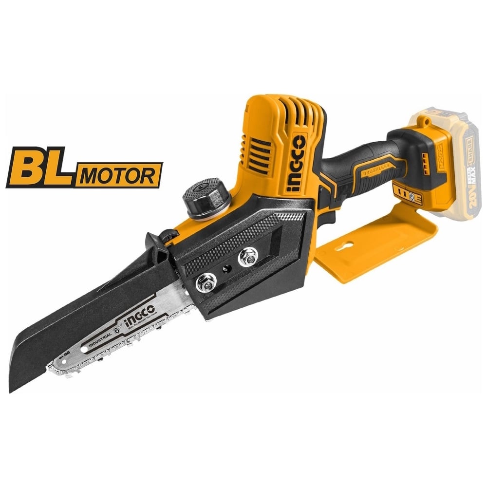 Цепная аккумуляторная мини-пила INGCO INDUSTRIAL 20 В CGSLI2068 ...