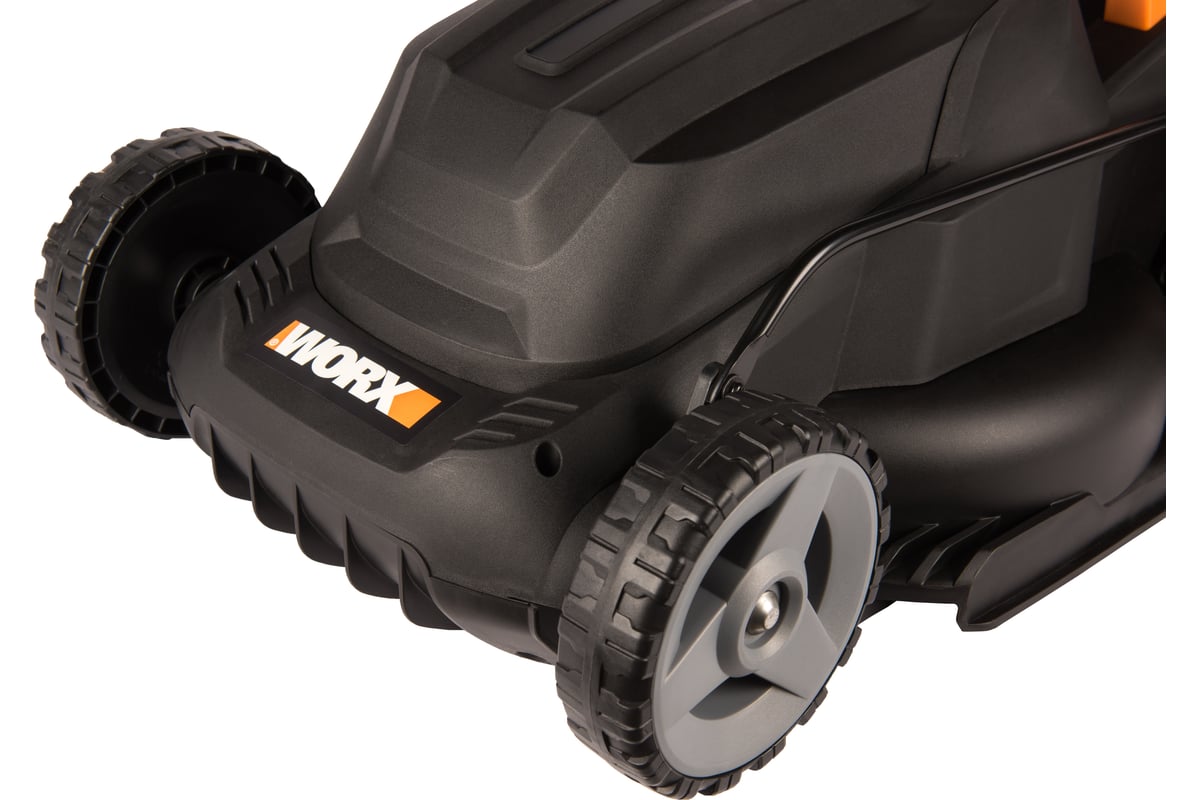 Электрическая газонокосилка WORX 1200Вт, 34 см WG713E - выгодная цена ...