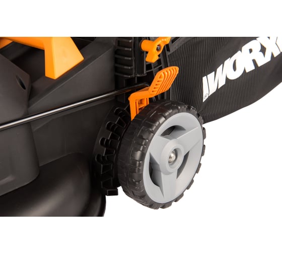 Электрическая газонокосилка WORX 1200Вт, 34 см WG713E - выгодная цена ...