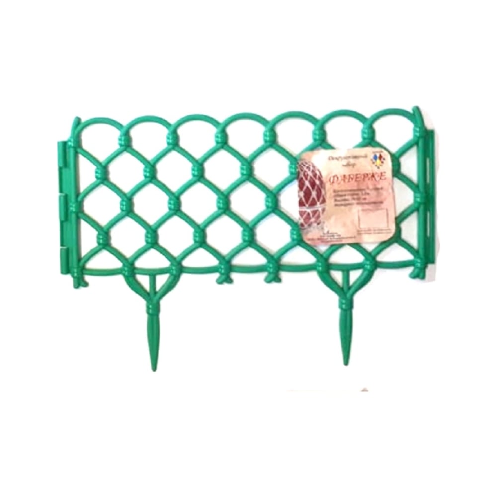 Декоративный забор Дачная мозаика Фаберже светло-зеленый 15243 ...