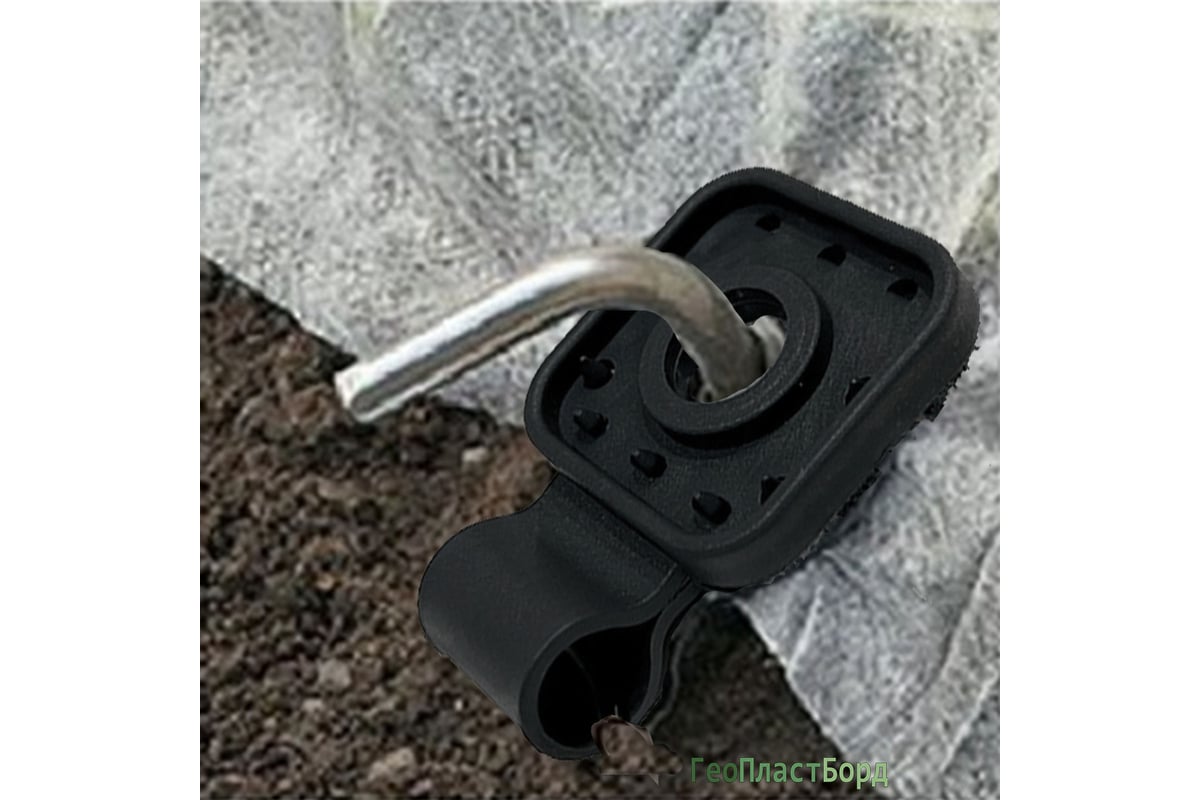 Клипсы для сетки затеняющей и фасадной ГеоПластБорд комплект 40 штук ...