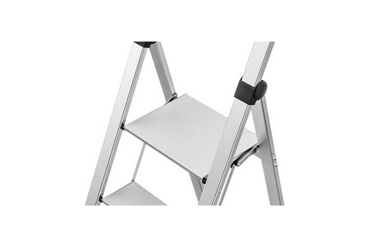 Стремянка Hailo DK40 Basicline 3 ступени, алюминий 4343-100 - выгодная цена, отзывы ...