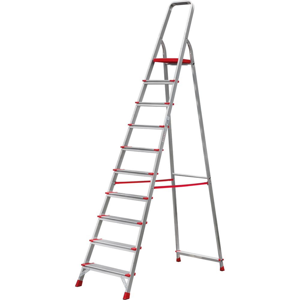 Стремянка Новая Высота10 ступеней с шириной 130 мм, Max нагр. 180 кг ...