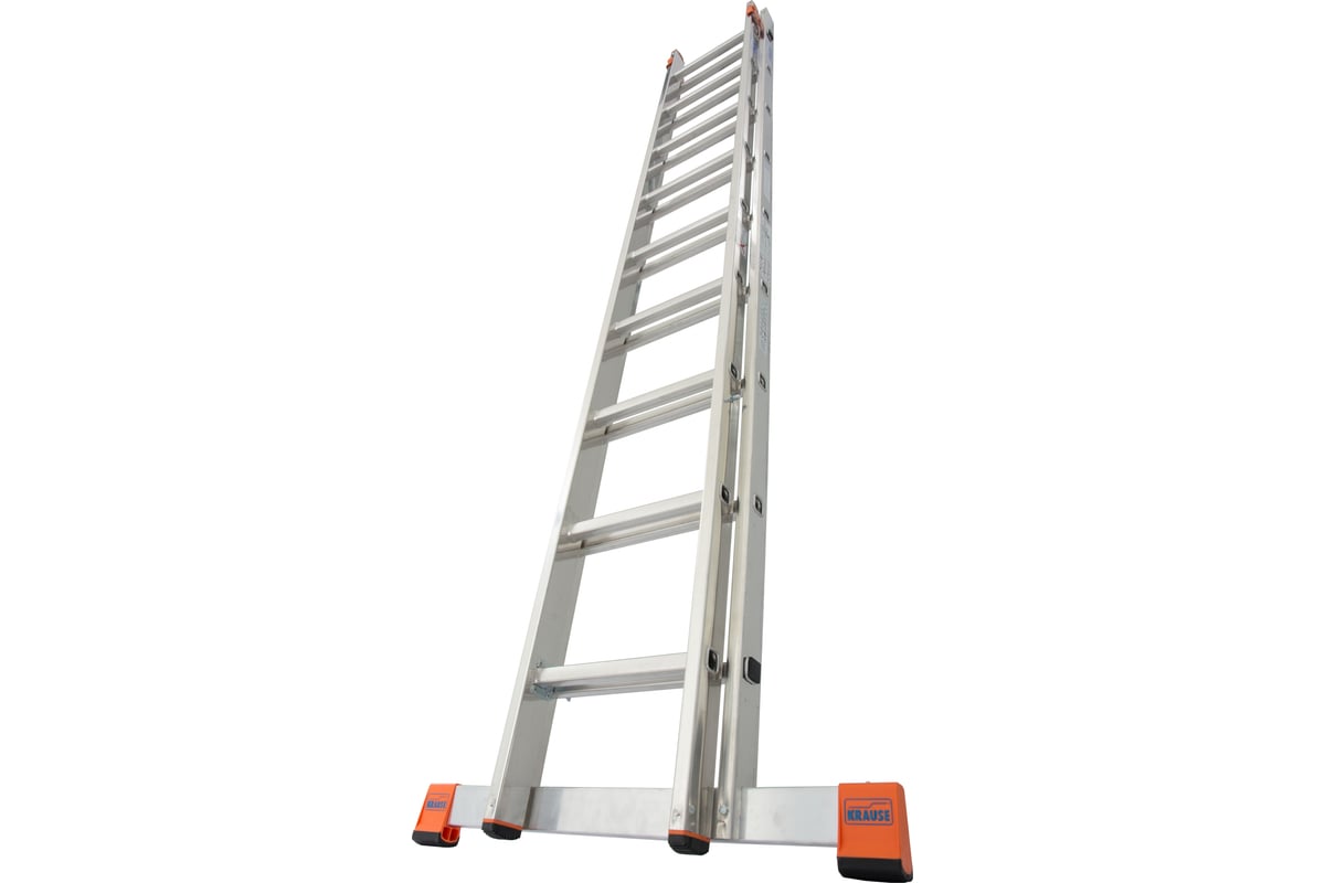 Выдвижная лестница Krause MONTO FABILO 2 х 9 перекладин 129277 ...