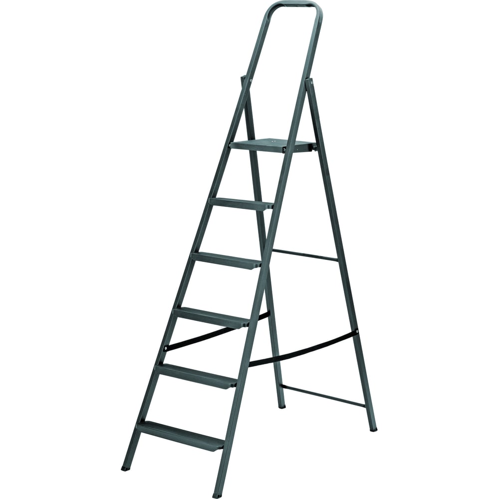 Компактная, стальная стремянка СИБРТЕХ 6 ступеней 97946 - выгодная цена ...