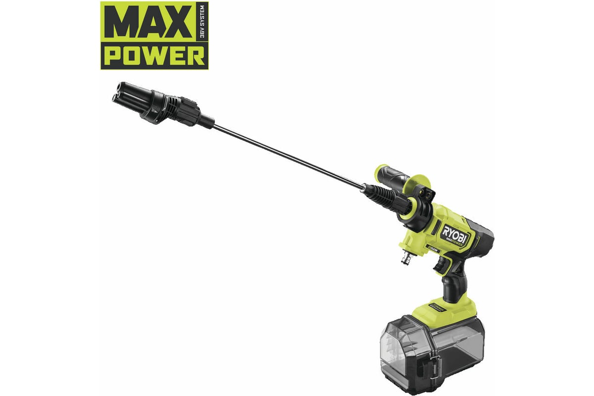 Бесщеточный моечный пистолет Ryobi MAX POWER 36В RY36PWX41A-0 ...