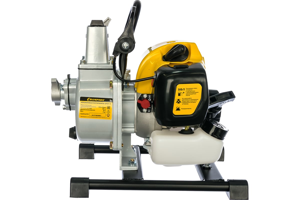 Мотопомпа Champion GP27-II - выгодная цена, отзывы, характеристики ...